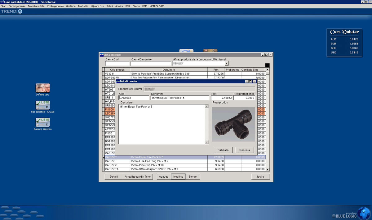 Program contabilitate complet: gestiune stocuri, program de contabilitate, productie, salarii ...