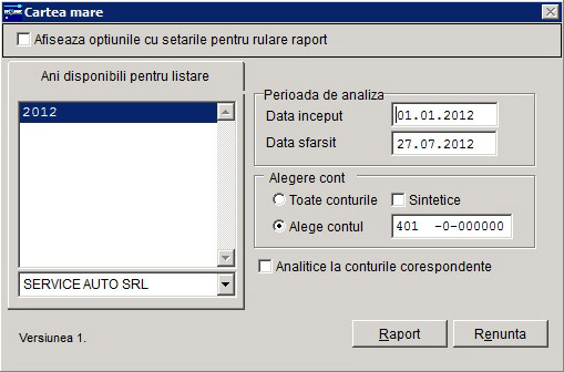 Program Contabilitate :: Module TRENDIX