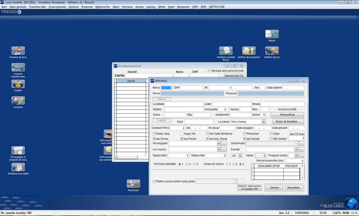 TRENDIX - PROGRAM DE CONTABILITATE COMPLET
